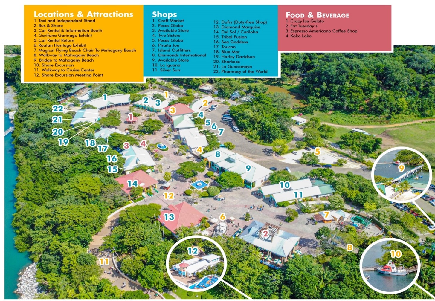 Port Information – Mahogany Bay Cruise Center